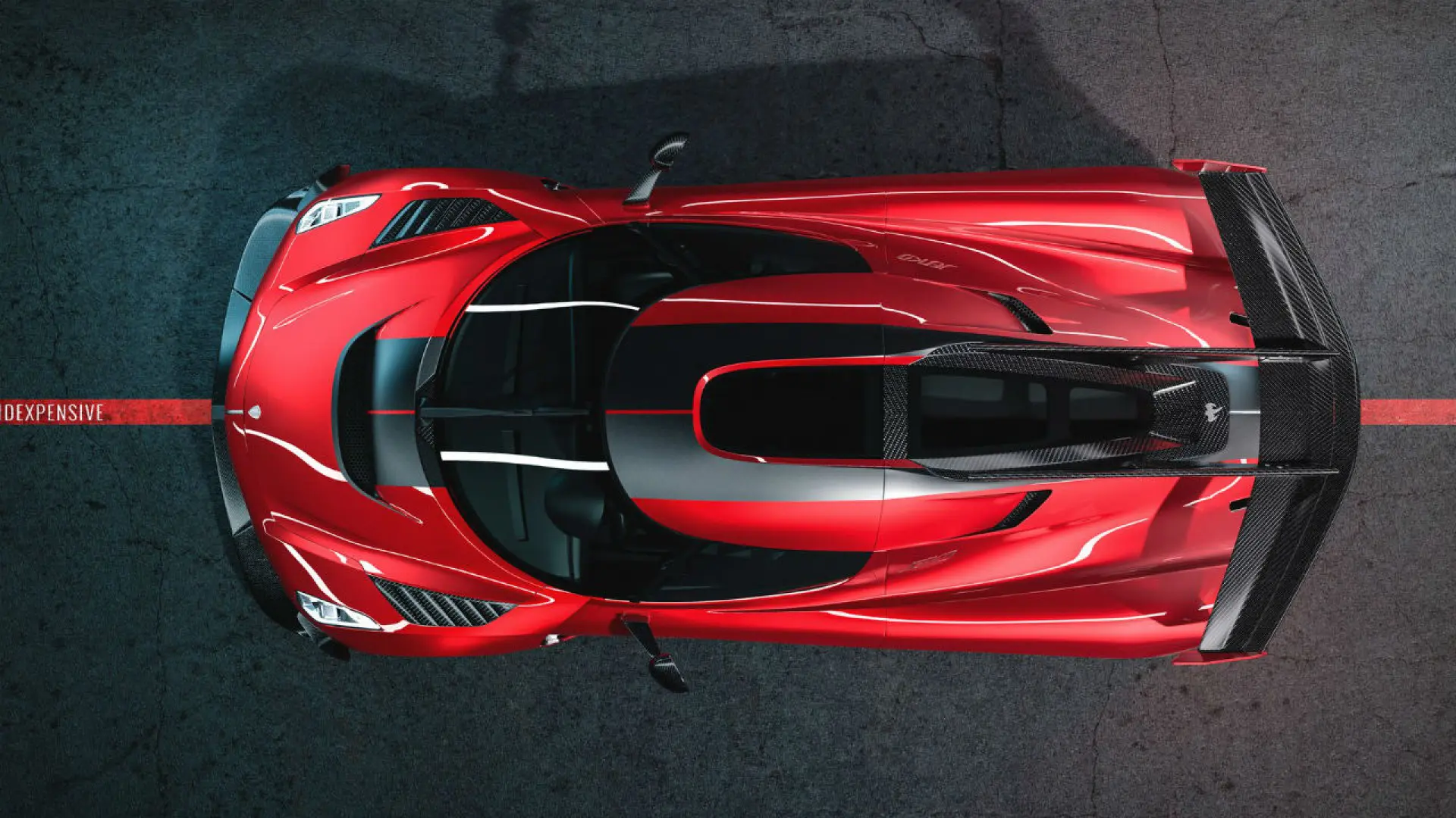 Koenigsegg Jesko Cherry Red Edition