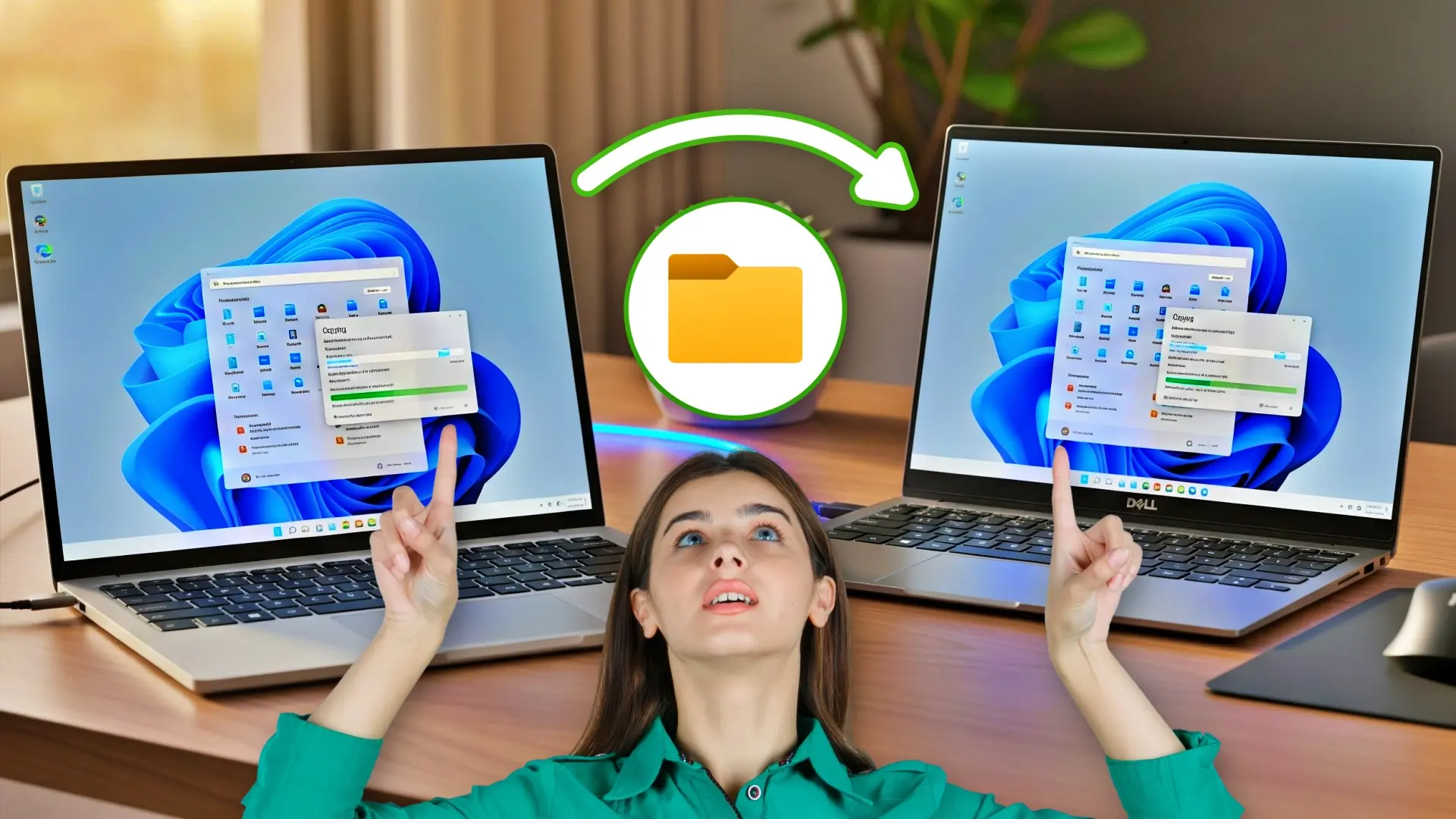 Cómo compartir archivos entre dos PC con Windows, sin internet ni USB