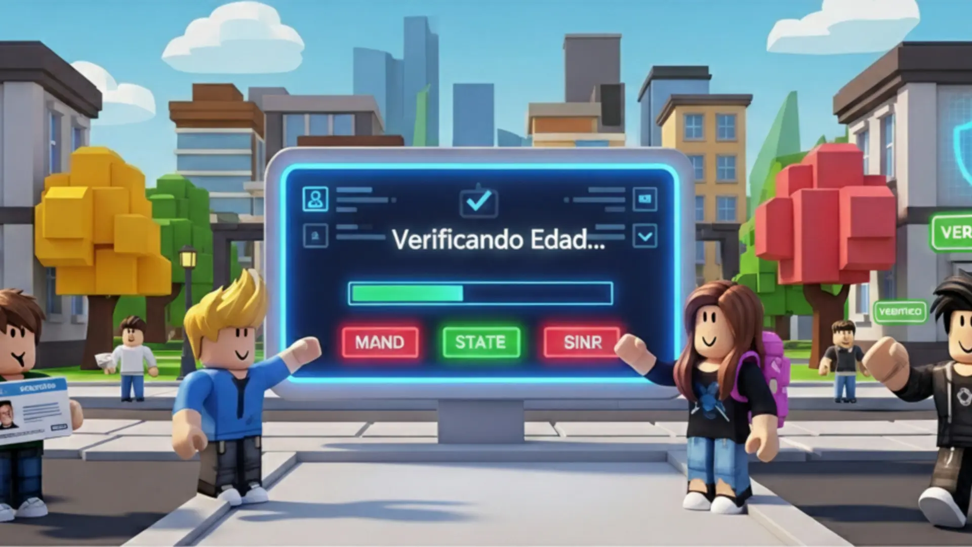 Roblox anuncia la verificación de edad mediante reconocimiento facial y DNI para todo el mundo