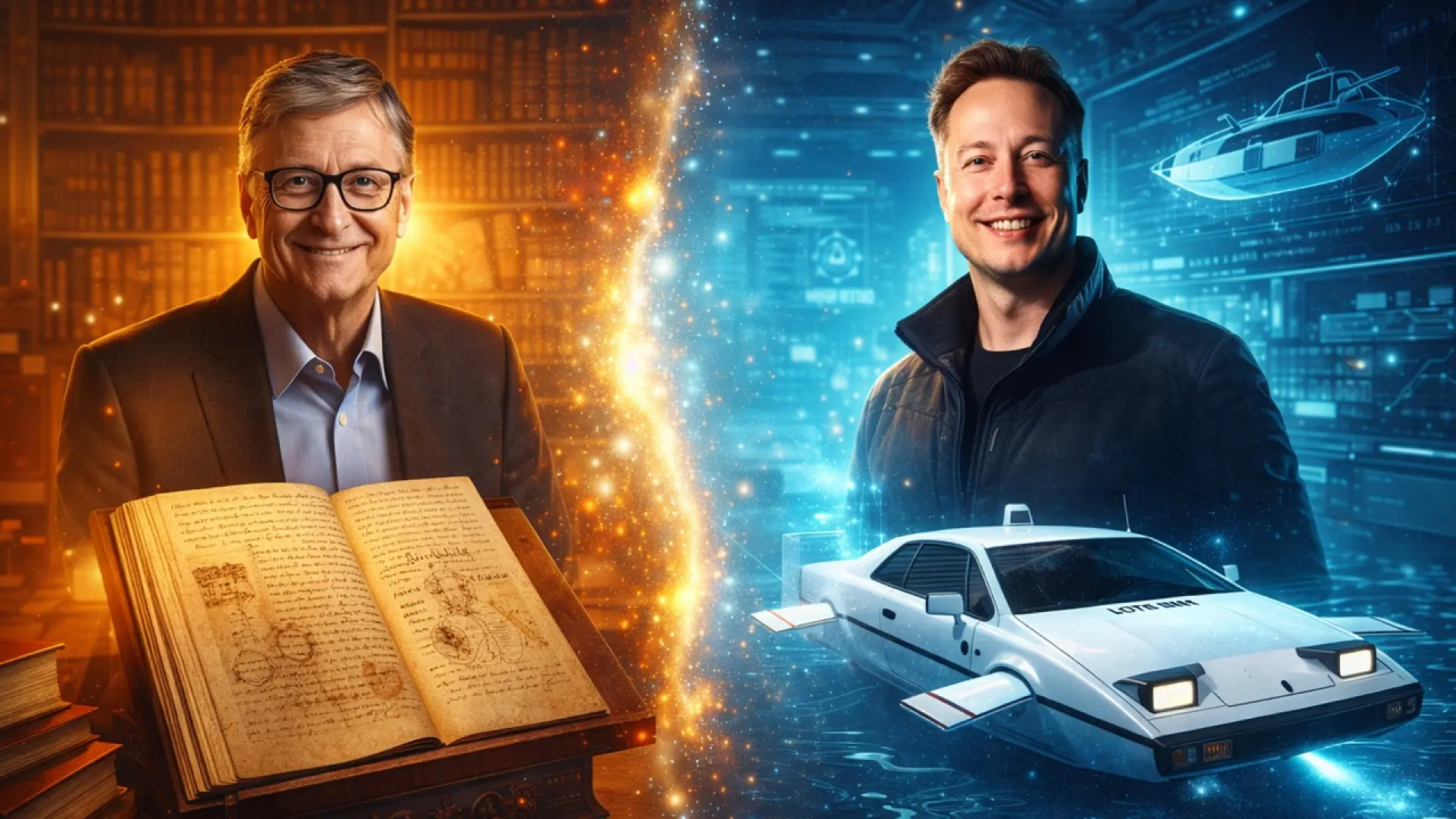 Del manuscrito creado por Leonardo Da Vinci de Bill Gates al submarino ...