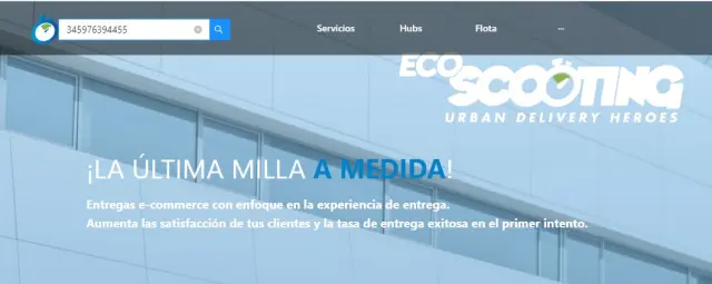 Ecoscooting Delivery: contacto, seguimiento de pedidos e incidencias