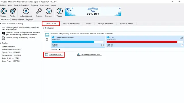 Cómo mover una instalación completa de Windows a otra unidad